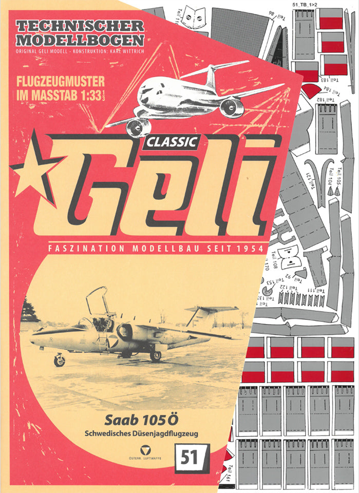 Saab 105 OE Geli – modellbau-kirchert